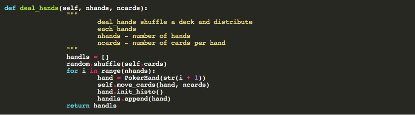 Poker Card Game Simulator Using Python